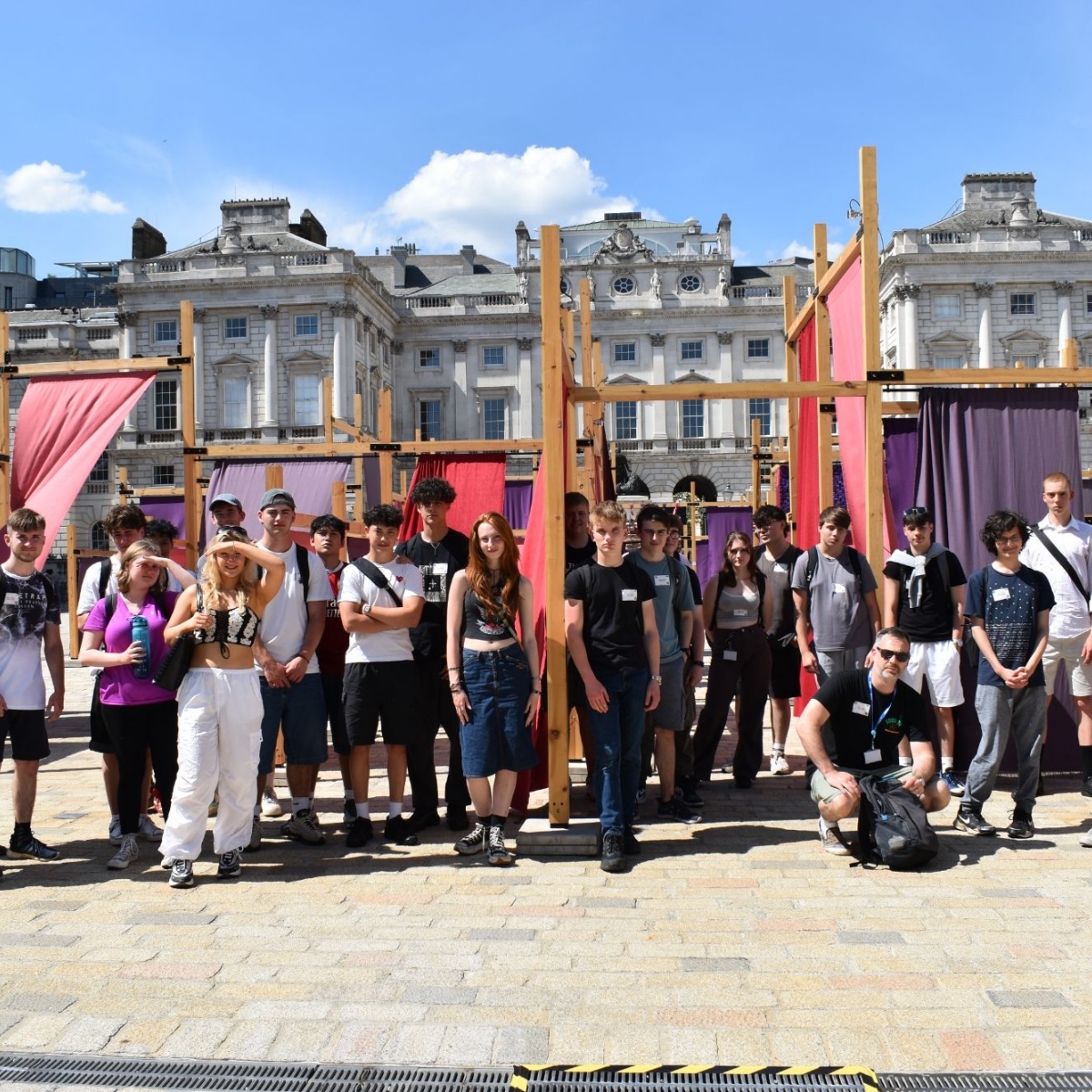 Long Road Sixth Form College - DT students visit London Design Biennale